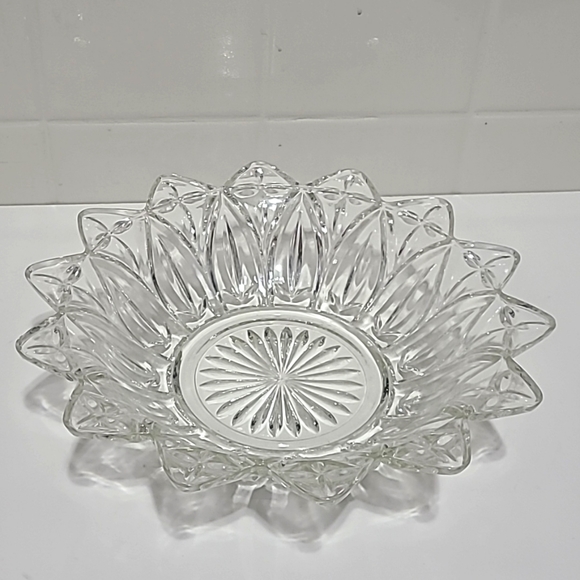 Vintage | Accents | Vintage Federal Glass Co Petal Pattern Bowl Candy ...
